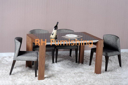 Modern Dining Room Furniture,Walnut Wood Dining Table supplier