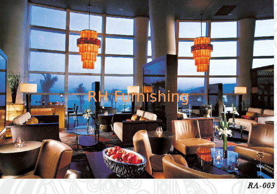 Lobby Aera Furniture,Leather Sofa and Coffee Table,RA-003 supplier