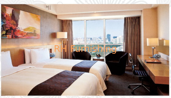Modern Hotel Bedroom Furniture,Standard Double Room Furniture SR-018 supplier