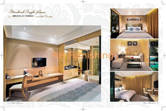 Modern Hotel Bedroom Furniture,Standard Single Room Furniture SR-003 supplier