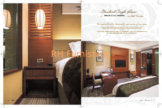 Modern Hotel Bedroom Furniture,Standard Single Room Furniture SR-005 supplier