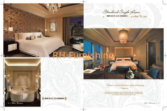 Modern Hotel Bedroom Furniture,Standard Single Room Furniture SR-008 supplier