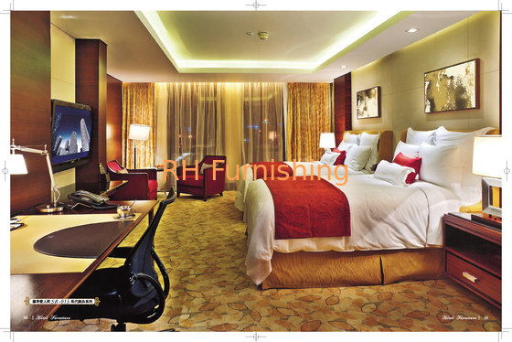 Modern Hotel Bedroom Furniture,Standard Double Room Furniture SR-015 supplier