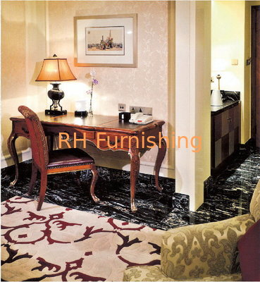 Luxury Hotel bedroom Furniture,Headboard,Double Bed,Desk,SR-026 supplier