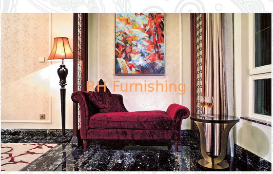 Luxury Hotel Loose Furniture,Lounge/Chaise Sofa,Side Table,SR-026 supplier