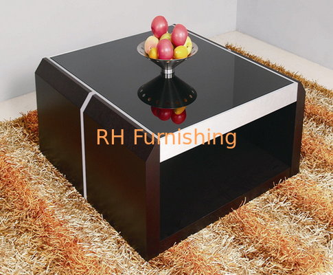 Wood Living Room Furniture,Tempered Glass Coffee/Cocktail Table,End Table,Sofa Table,MDF with Ash/Oak/Walnut veneer supplier