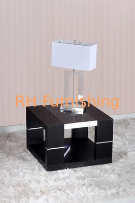 Walnut/Oak/Ash Wood Veneer with Tempered Glass Coffee/Cocktail Table,End Table,Sofa Table,Modern Style,Good Quality supplier