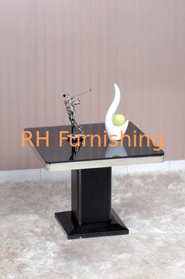 Stainless Steel with Tempered Glass Coffee/Cocktail Table,End Table,Sofa Table,MDF with Ash/Oak/Walnut veneer supplier
