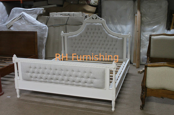 Upholstered Bed, Upholstered Headboard, Luxury Upholstery Hotel Furniture supplier