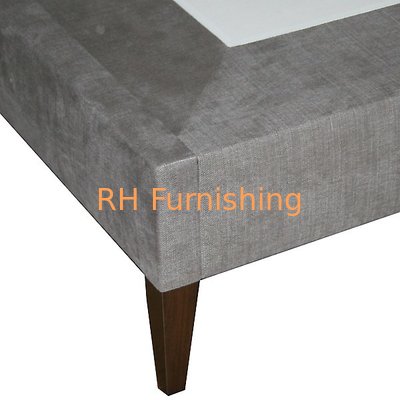 Upholstered Bed, Upholstered Headboard, Hotel Furniture, Fabric Bed supplier