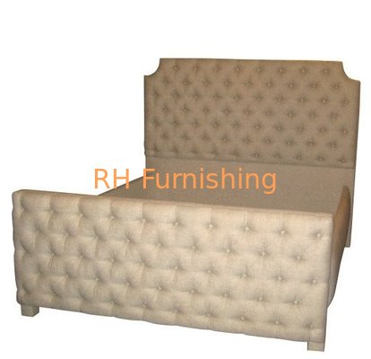 Upholstered Bedroon Furniture, Upholstered Headboard, Hotel Furniture, Fabric Bed supplier
