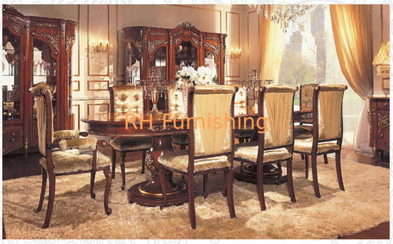 Luxury Villa/European Antique Dining Room Furniture,Wood Table,Cabinet,Chair,VS-003 supplier