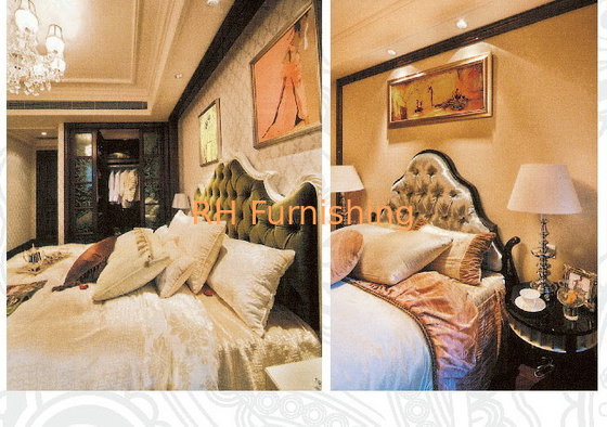 Luxury Villa/European Antique Bedroom Furniture,King Size Bed,VS-005 supplier