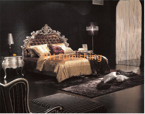 Luxury Villa/European Antique Bedroom Furniture,King Size Bed,VS-006 supplier