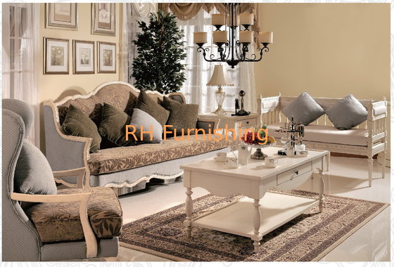 Luxury Villa/European Furniture,White Sofa Set,Coffee Table,VS-008 supplier
