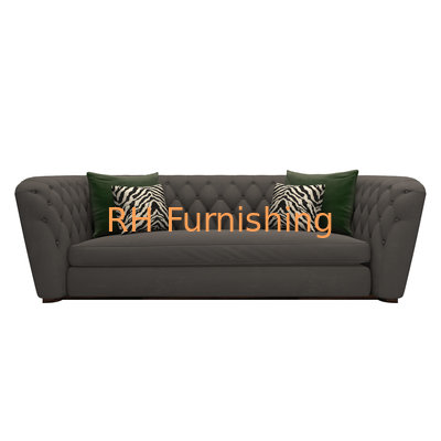 Hotel Lobby Sofa furniture used Leather upholstered 1+2+3 sofa set with Colorful coffee tabe Living room furniture supplier