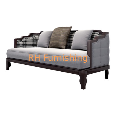 Villa house Lobby furniture of 1+2+3 seat Sofa in fabric Upholstered seating sofa furinture supplier