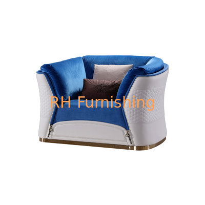 Luxury villa home used Leather sofa furniture for High end salon club leisure seating chairs supplier