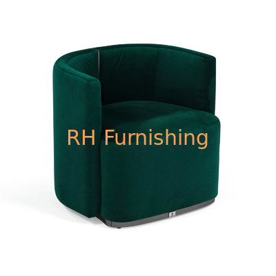 Leisure style sofa chairs for Modern hotel lobby seating furniture covered by Fabric upholstery with metal legs supplier