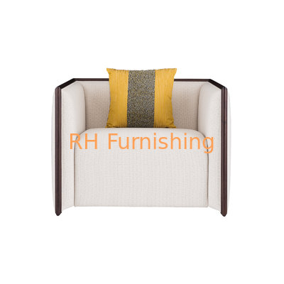 Fashion design of Lounge sofa in big size for Luxury house used furniture Living room single chairs supplier