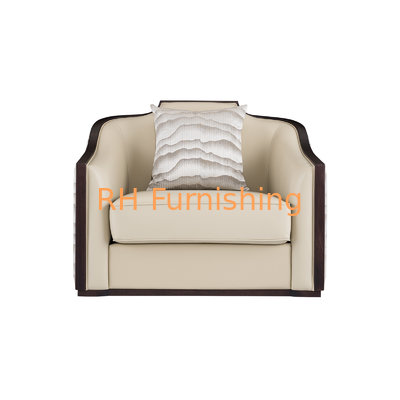 Modern Chinese design of Living room furniture single sofa used cultural Fabric cushion supplier