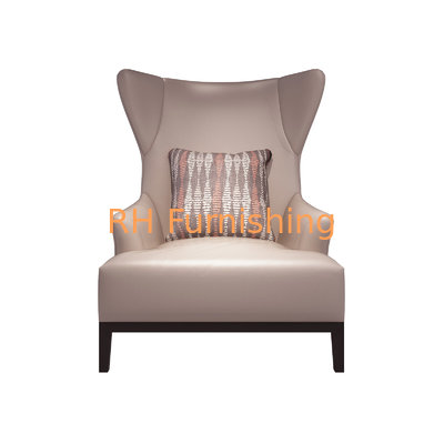 Lobby sofa furniture of Leather upholstery in Modern design for Hotel hall reception seating chairs supplier