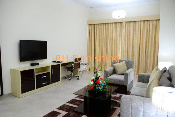 Hotel guestroom furniture of Righthome factory for Laminate board furniture for TV stand and Wardrobe supplier