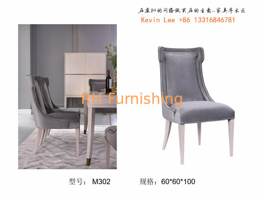 New American style Dining room furniture long table with six chairs and Buffet cabinets from China furniture supplier supplier