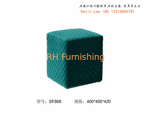 American style Sofa set furniture by fabric upholstered light luxury sofa with Sofa tables and foot ottoman for Villa supplier