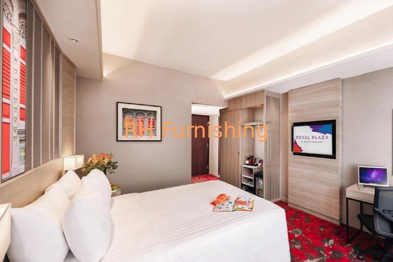 Budget hotel rooms interior design of furniture made by Laminate board in Wardrobe and Cupboard cabinets supplier