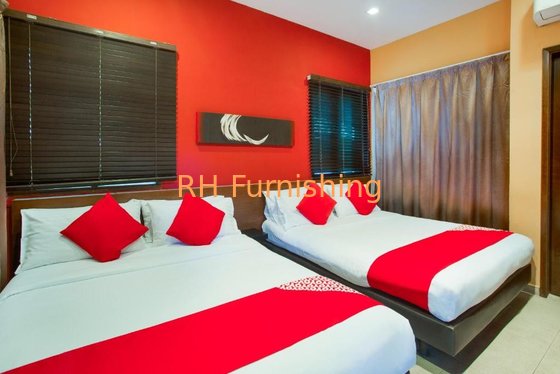 Melamine board furniture for in-wall wardrobe colset and Mounted bed headboard supplier