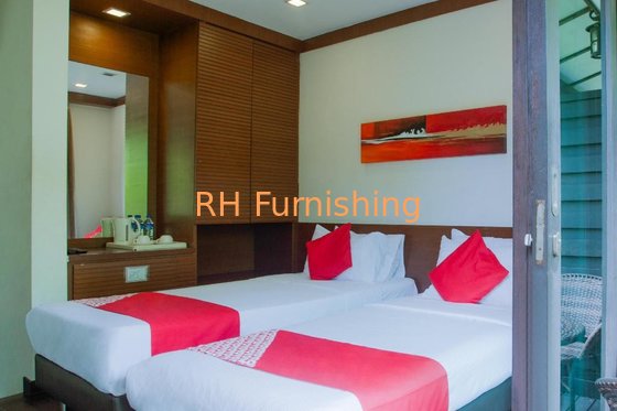 Melamine board furniture for in-wall wardrobe colset and Mounted bed headboard supplier