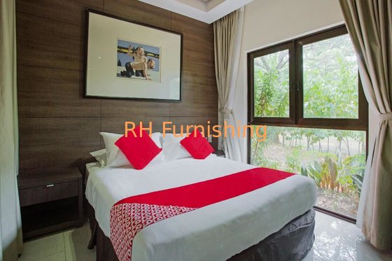 Melamine board furniture for in-wall wardrobe colset and Mounted bed headboard supplier
