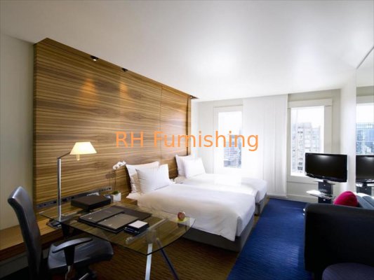 Banteay Meanchey Hotel furniture design wood wall fixture with laminate cabinets furniture by China Shenzhen manufactuer supplier
