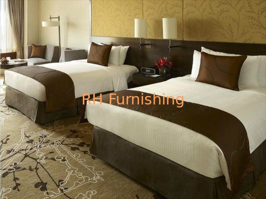 Kampot luxury hotel design of inner furniture for Guestroom by King size bed with desk table and Sofa chair supplier