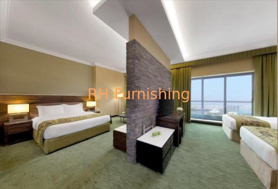 Sihanouk Hotel furniture factory from China made for star hotel bedroom set with Upholstered sofa and Chairs supplier
