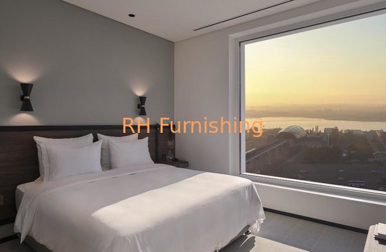 Banlung furniture supplier from china hotel furniture factory for Modern bedroom sets used metal wood headboard bed supplier