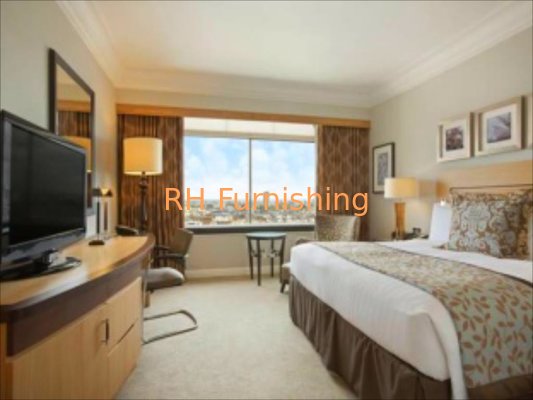 Singapore hotel furniture supplier from China for Hotel style Apartment inner furniture made by Laminate bed with Sofas supplier