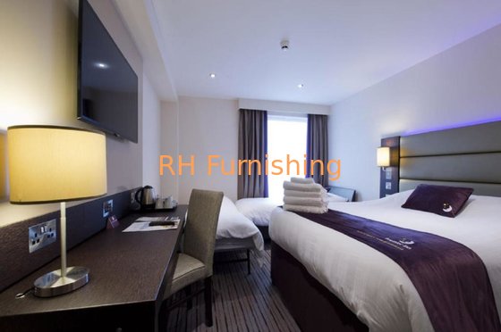 Hospitality furniture manufactuer for Singapore new hotel inner decoration fixture Bedroom furniture set with Sofa chair supplier