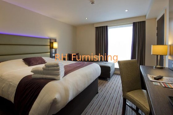 Hospitality furniture manufactuer for Singapore new hotel inner decoration fixture Bedroom furniture set with Sofa chair supplier