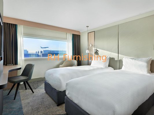 Negeri Sembilan hotel interior design furniture from China supplier for Upholstered wall headboard with Laminate panel supplier