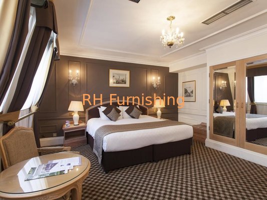 Negeri Sabah luxury star hotel bedroom furniture by wood casagood furniture and Upholstered chair with lesisure sofa supplier