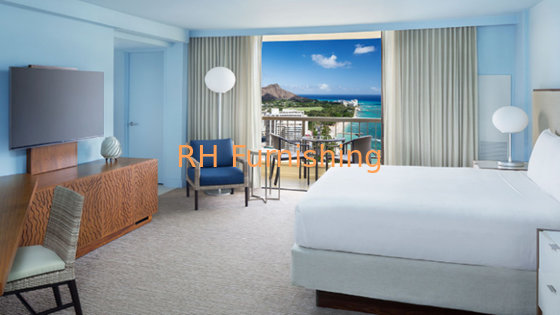 Thailand Tak furniture supplier for Star hotel bedroom furniture sets with living room sofa and coffee table supplier