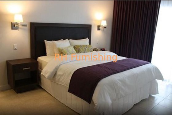 Hạ Long modern furniture for hotel interior bedroom set by HPL board and fabric sofa chair supplier