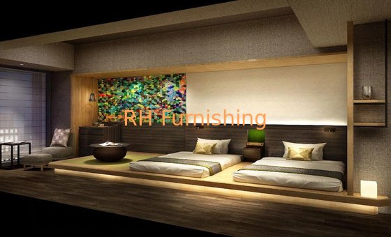 Wellington laminate wood headboard bed with nightstand and Wall unit TV stand desk table supplier