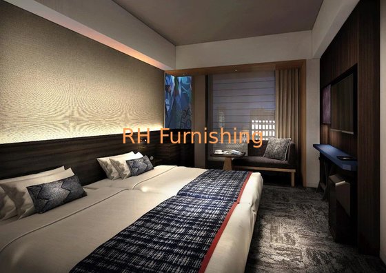 Wellington laminate wood headboard bed with nightstand and Wall unit TV stand desk table supplier