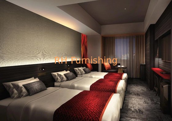 Wellington laminate wood headboard bed with nightstand and Wall unit TV stand desk table supplier