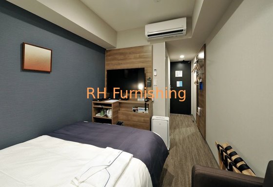 Samoa furniture supplier from China for hotel bedroom set furniture with TV wall cabinet and desk table supplier