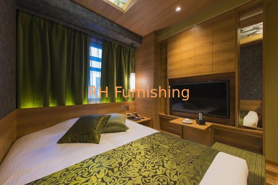 Hobart hotel design of space saving room furniture laminate panel wall decoration and cupboard cabinet with Storage bed supplier