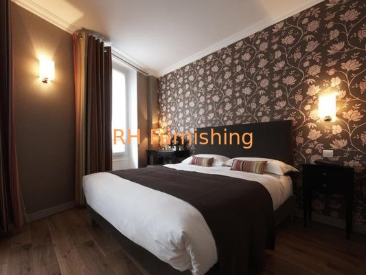 Egypt hotel furniture supplier from China for guestroom bed set with wardrobe cabinet used laminate board fabric sofa supplier